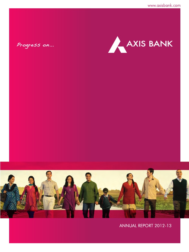 Annual Report 2013 Axis Bank | PDF