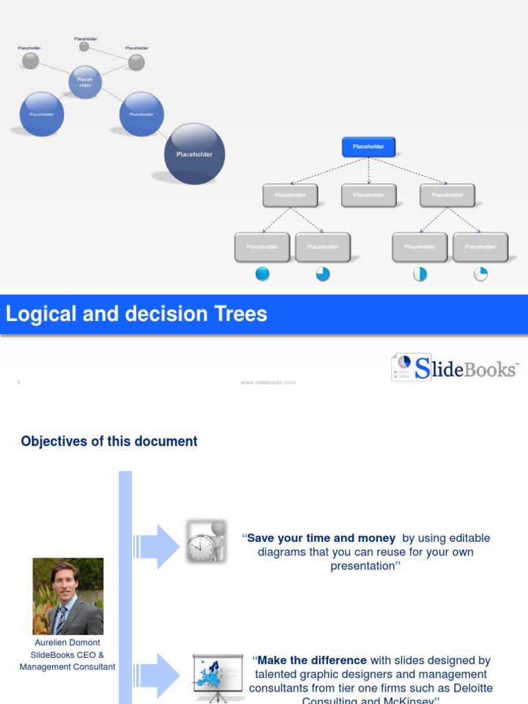 Logical & Decision Tree in Editable Powerpoint | PDF | Microsoft Power ...