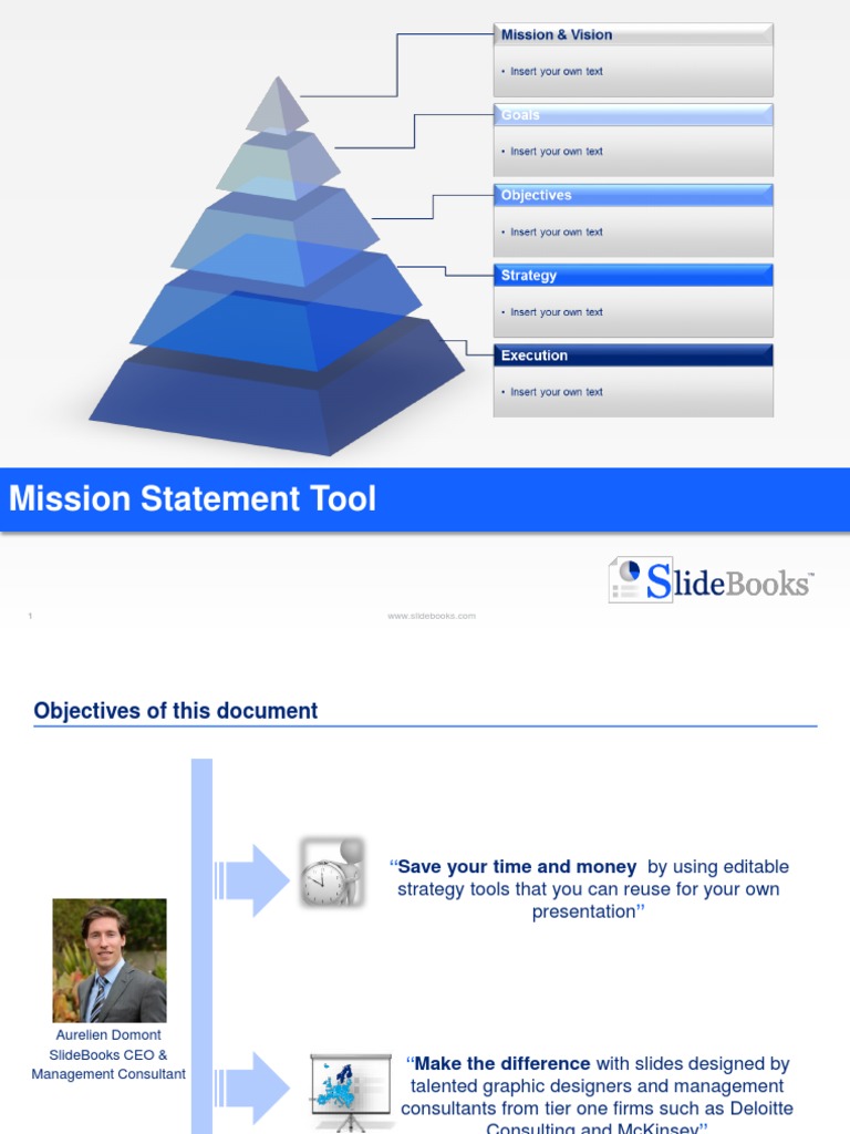 Mission Statement Templates in Powerpoint | PDF | Microsoft Power Point ...