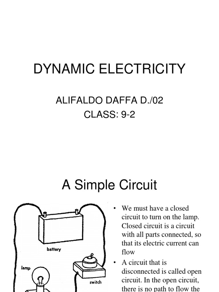 Dynamic Electricity | PDF | Voltage | Electrical Resistance And Conductance