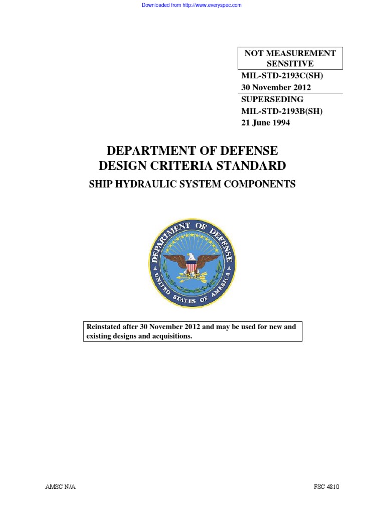 Mil STD 2193C PDF | PDF | Screw | Industries