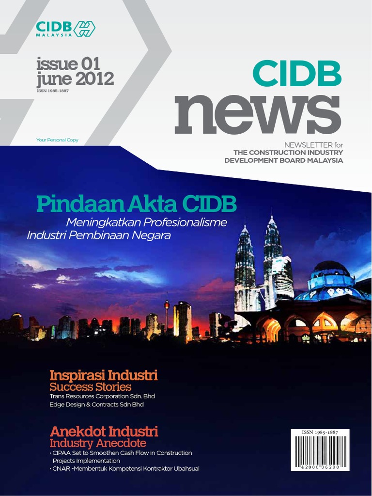 CIDB Malaysia Construction Newsletter | PDF