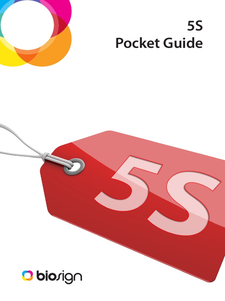 5S Pocket Guide | PDF | Antimicrobial | Infection Control