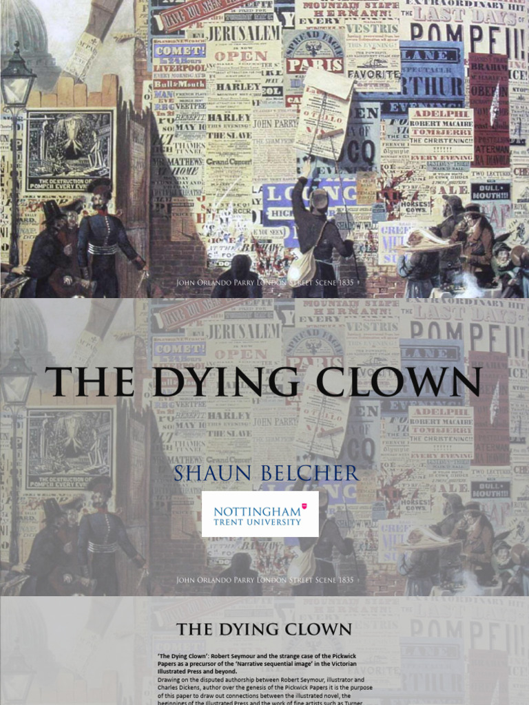 The Dying Clown: Robert Seymour and Dickens | PDF | The Pickwick Papers ...