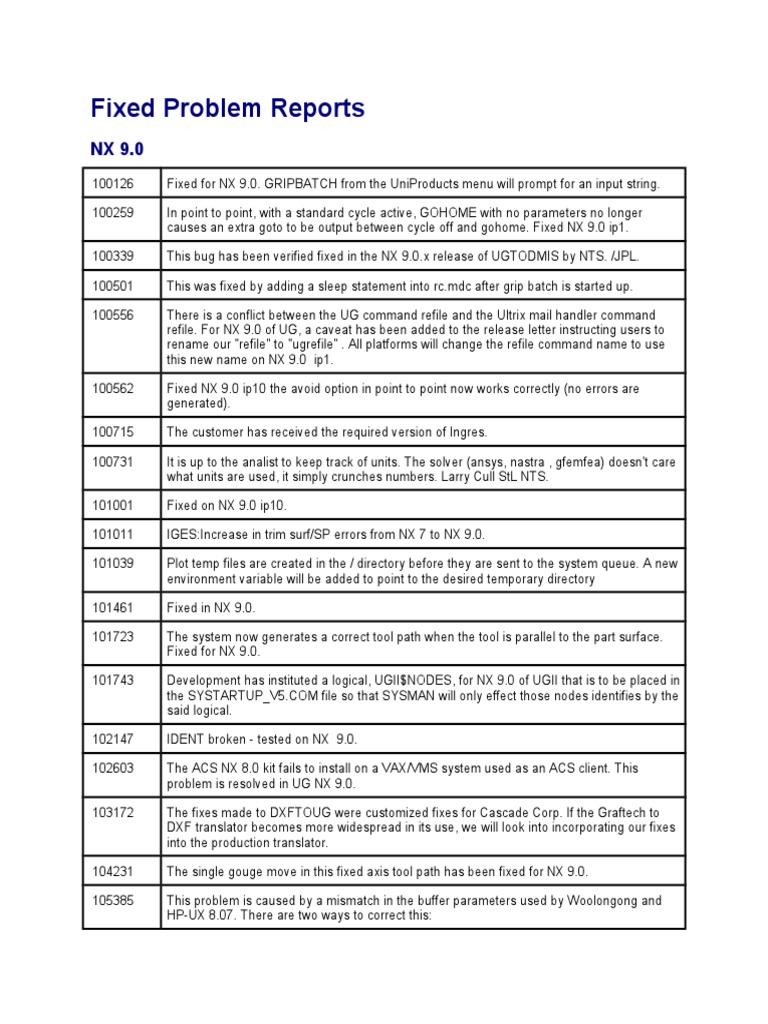 NX Errors | PDF | Product Lifecycle | Software