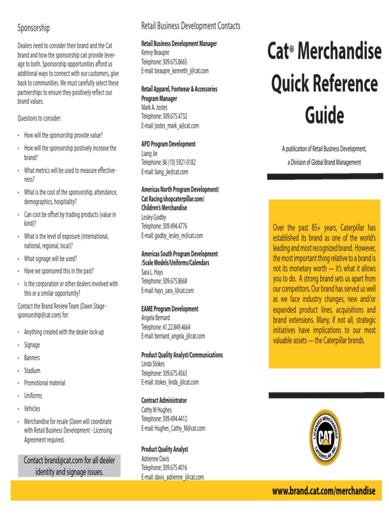 Dealer Reference Guide | PDF | Brand | Retail