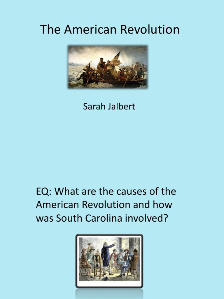 The American Revolution Powerpoint | PDF | American Revolution ...