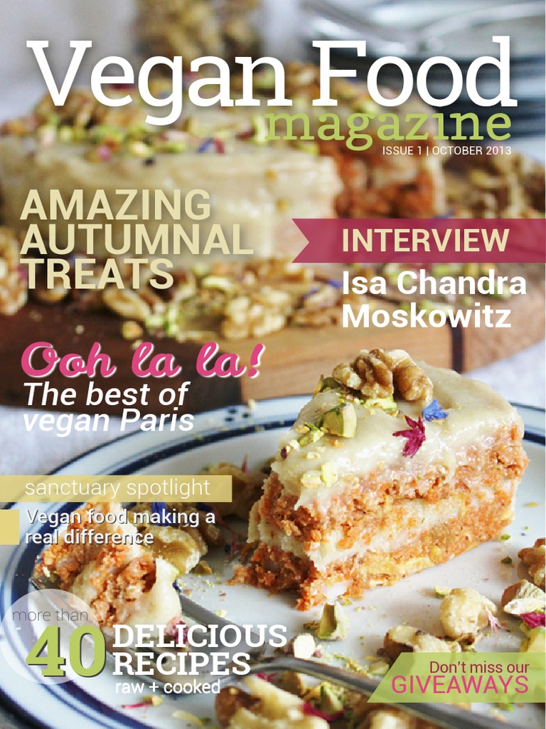 Vegan Food Magazine Issue 1 | PDF | Indian Cuisine | Coriander