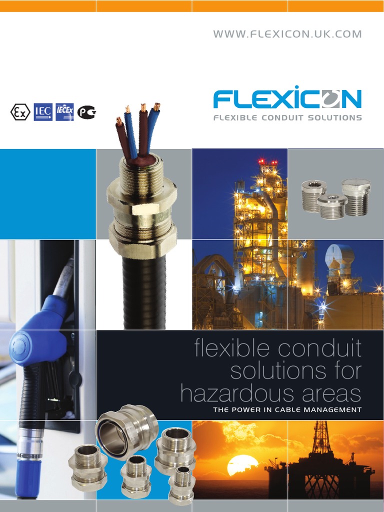 Catalog of Flexicon Flexible Conduit Solutions for Hazardous Areas ...