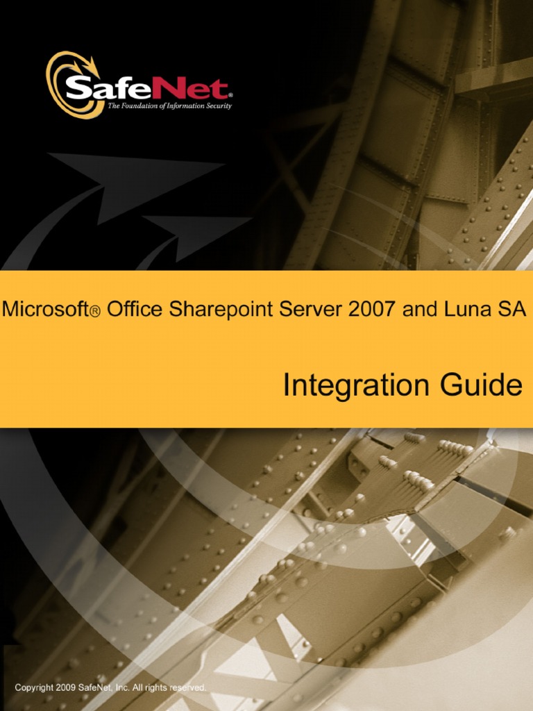 Microsoft Office Sharepoint Server 2007 Integration Guide | PDF | Share ...