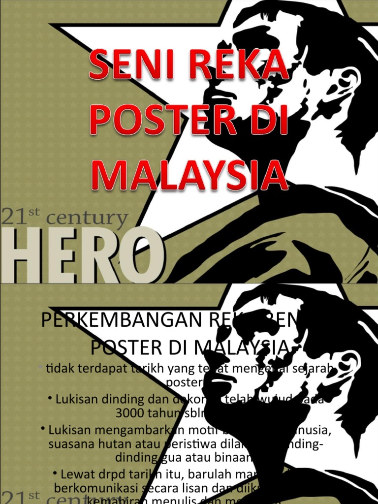 Seni Reka Poster Di Malaysia | PDF