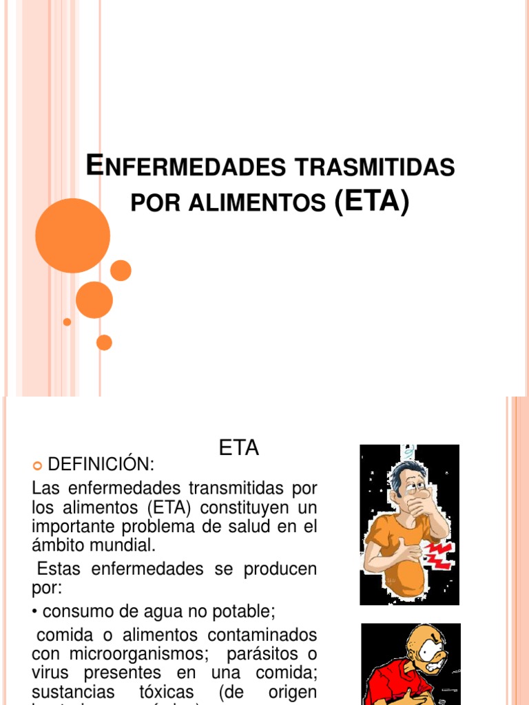 Enfermedades Trasmitidas Por Alimentos (ETA) | PDF | Las bacterias ...