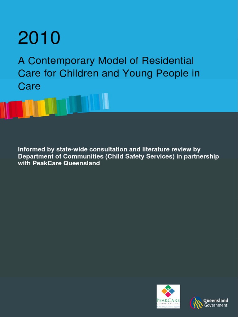 A Contemporary Model of Residential Care For Children and Young People ...