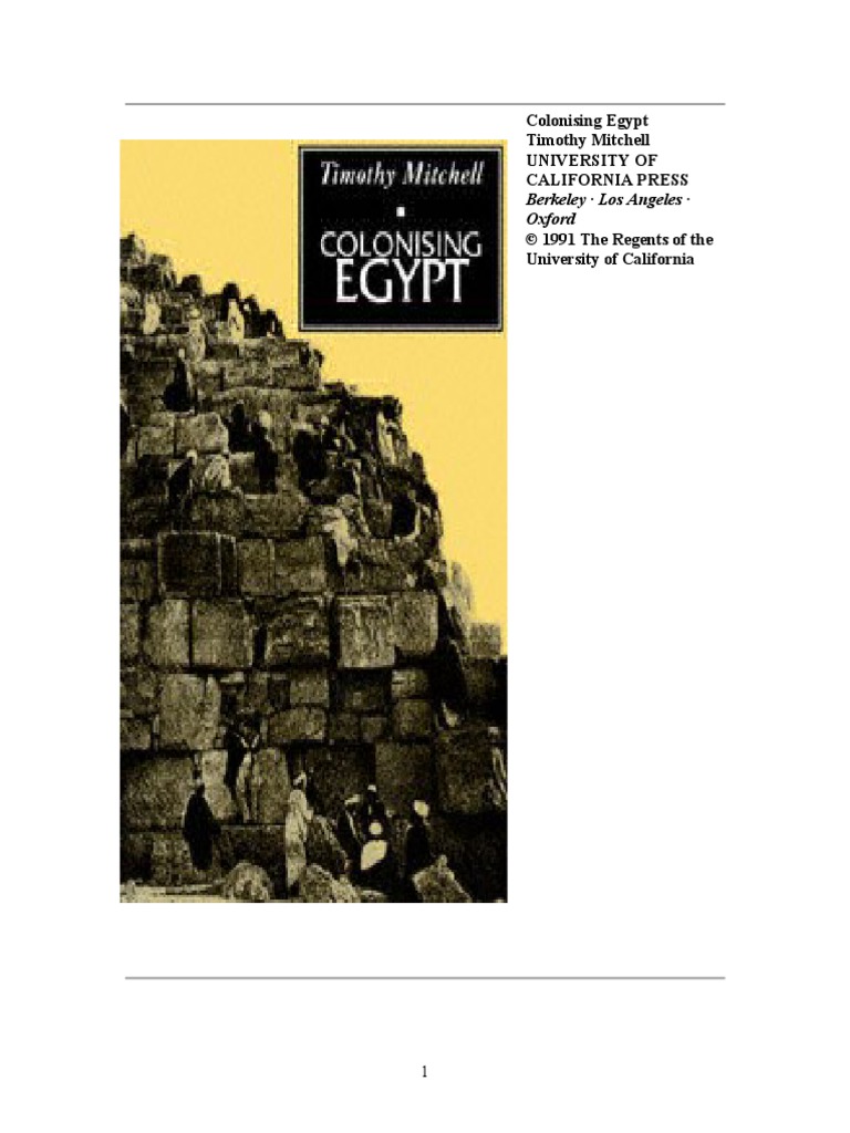 Colonising Egypt | PDF