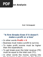 Top 8 Problems On Break-Even Analysis (With Solution) | PDF | Marketing ...