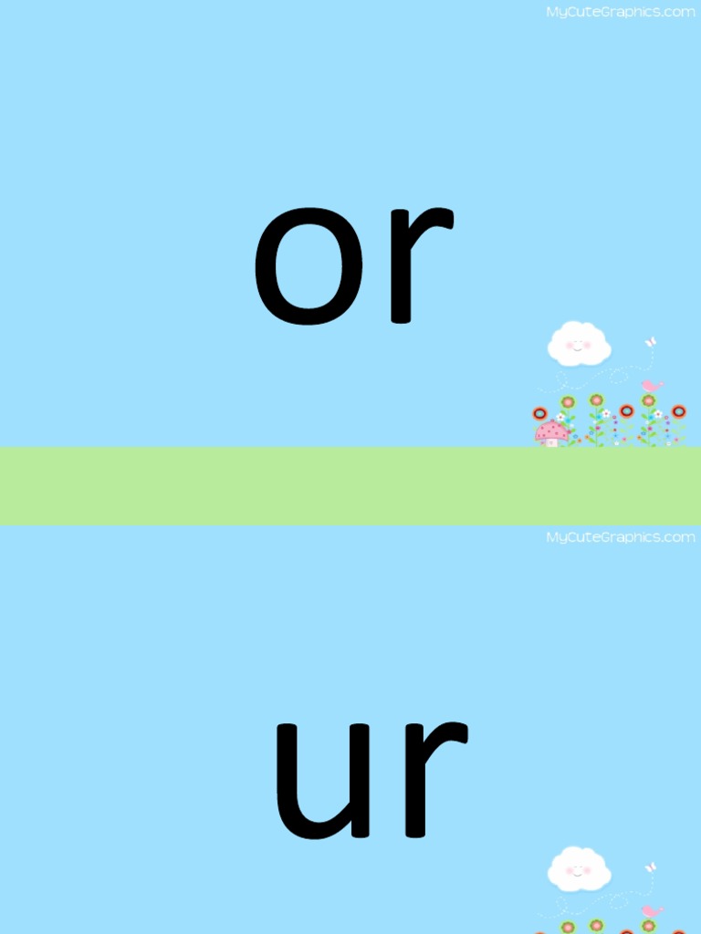 Or Ur Sounds | PDF