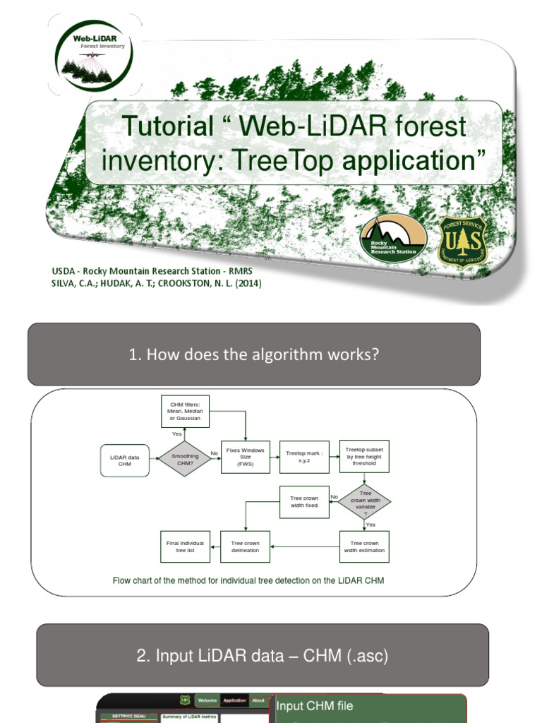 Web-LiDAR Forest Inventory: TreeTop Application | PDF | Lidar | Trees