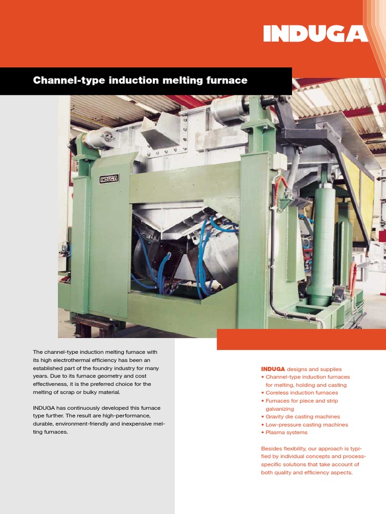 Channel-Type Induction Furnace | PDF