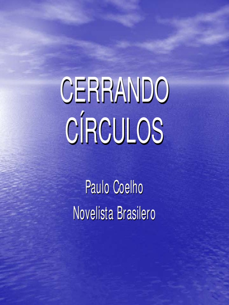 Paulo Cohelo Cerrando - Circulos | PDF