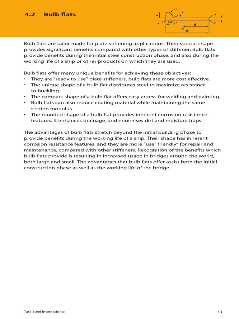 4.2 Bulb Flats: Tata Steel International | PDF | Industries | Building ...