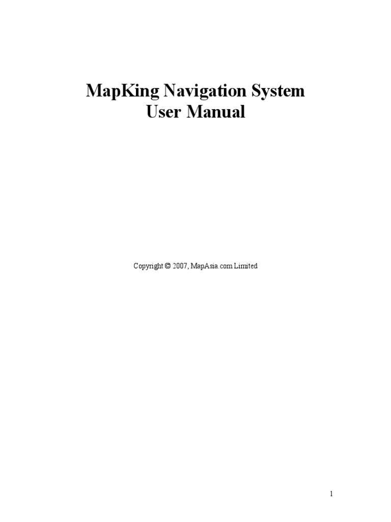 Mapking Manual | PDF | Armed Conflict | Computing And Information ...