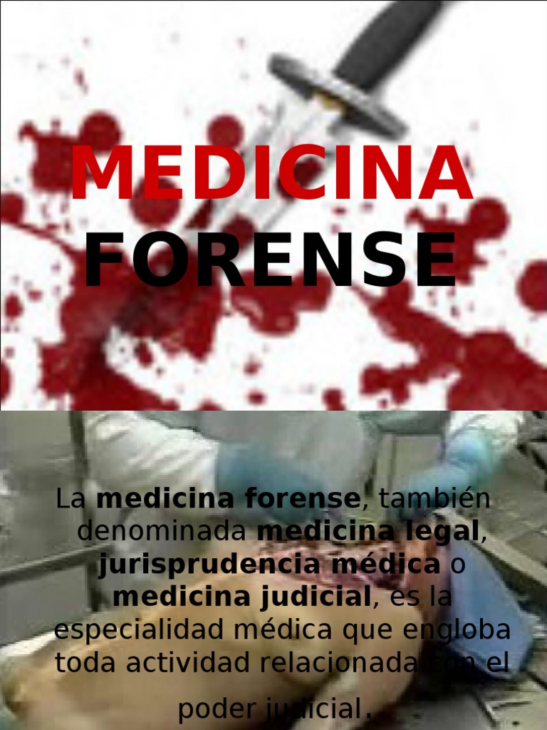 Introducción a la Medicina Forense | PDF | Cuidado de la salud | Forense