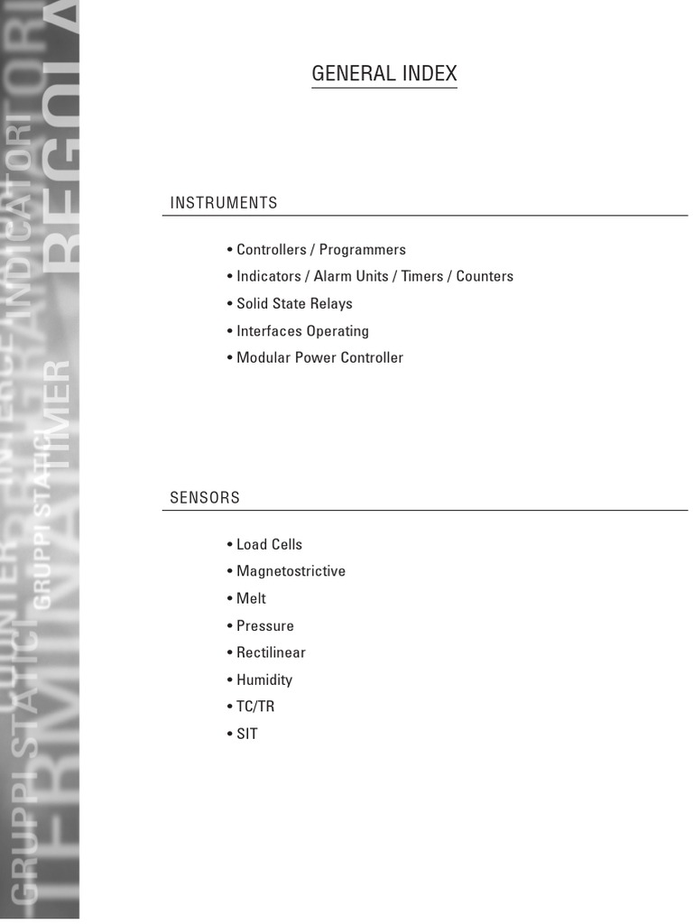 General Index of Catalog | PDF | Science & Mathematics | Technology ...