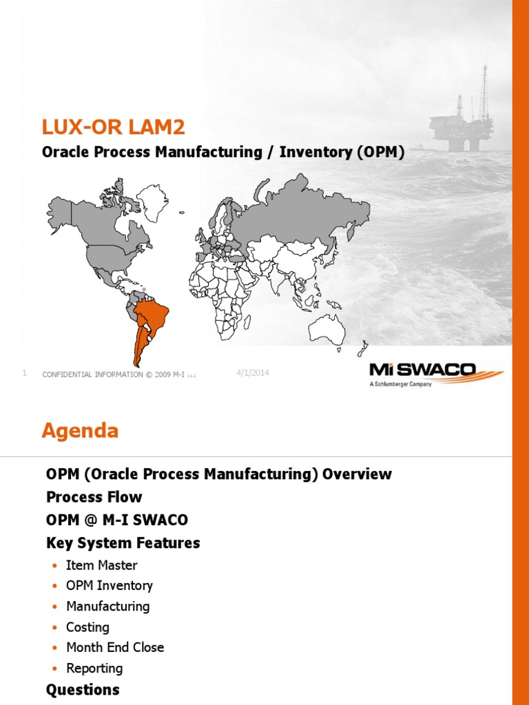 LUX-Or LAM2 Kickoff - OPM Overview | PDF | Warehouse | Inventory