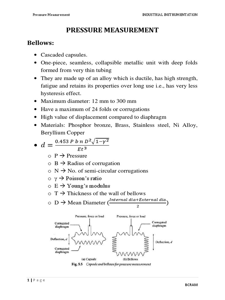 Industrial Pressure Instruments | PDF | Pressure Measurement | Capacitor