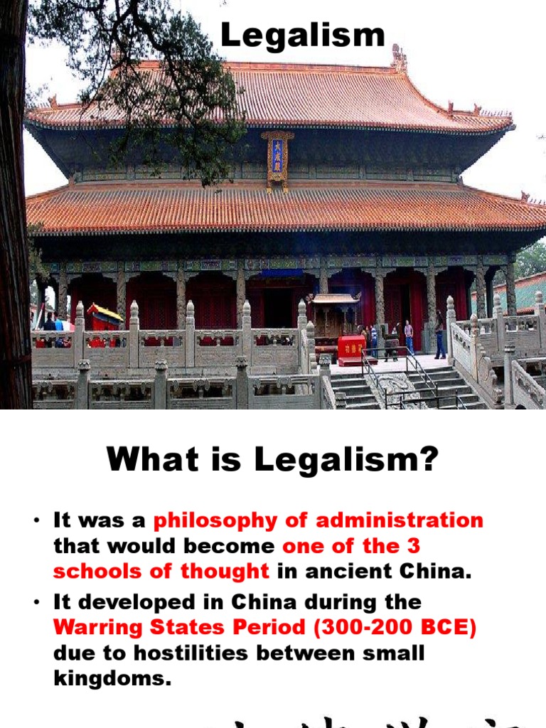 Ancient Chinese Legalism Explained | PDF | Eastern Philosophy | Chinese ...