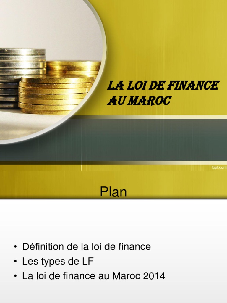 Types de loi de finance au Maroc | PDF | Maroc | Droit statutaire