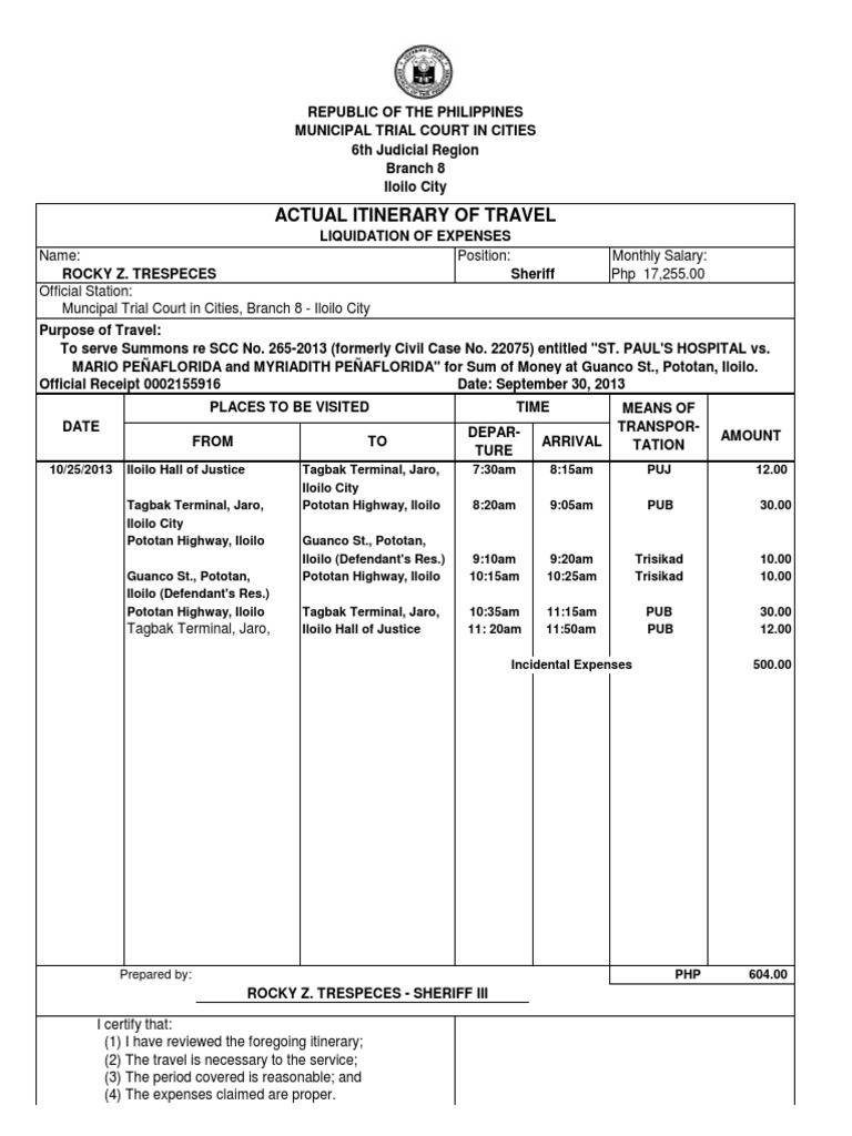 Liquidation Form (BLANK) | PDF | Service Of Process | Separation Of Powers
