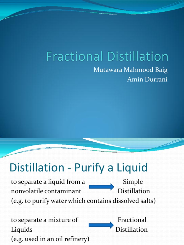 Fractional Distillation and Cracking Explained | PDF | Cracking ...