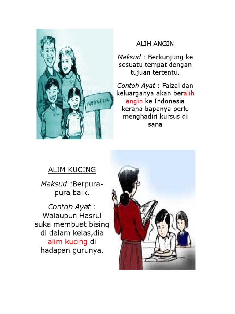 Contoh Simpulan Bahasa | PDF