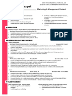 DLSU Resume Format-3 | PDF | Academia | Business