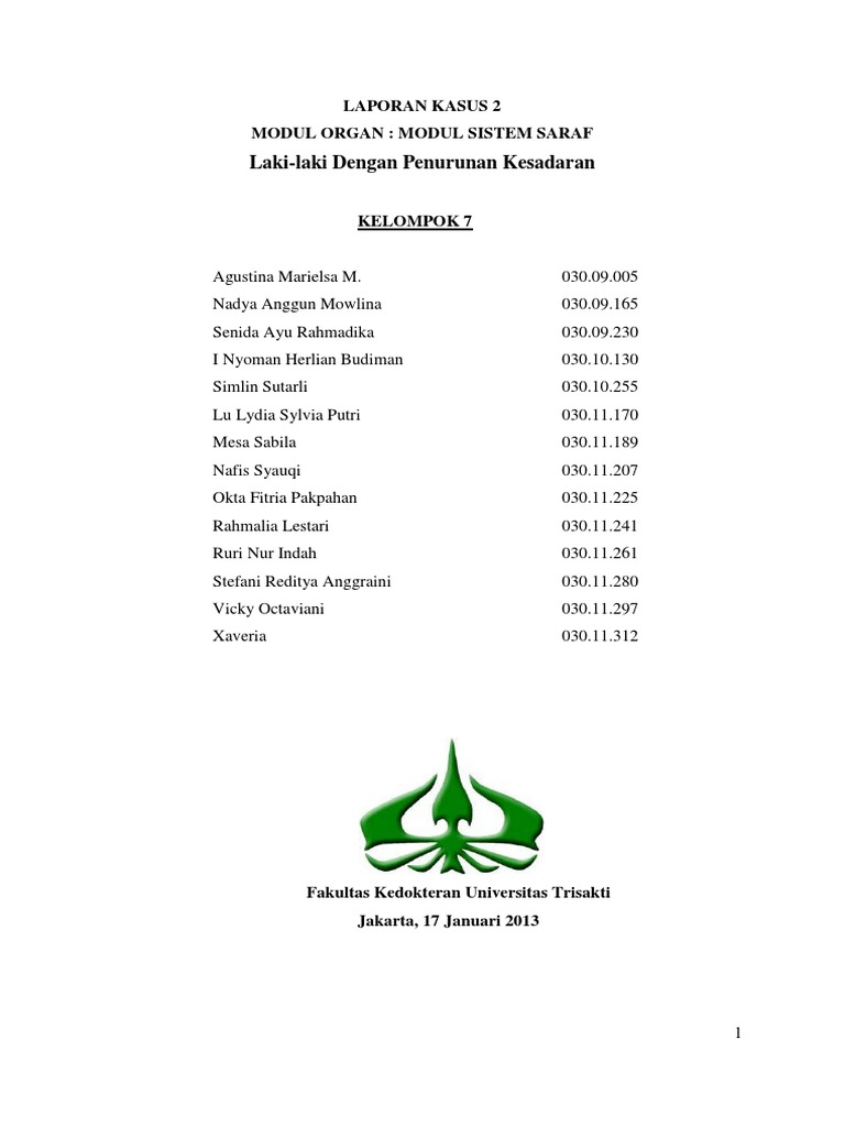 Makalah SS Ensefalitis | PDF | Sains & Matematika