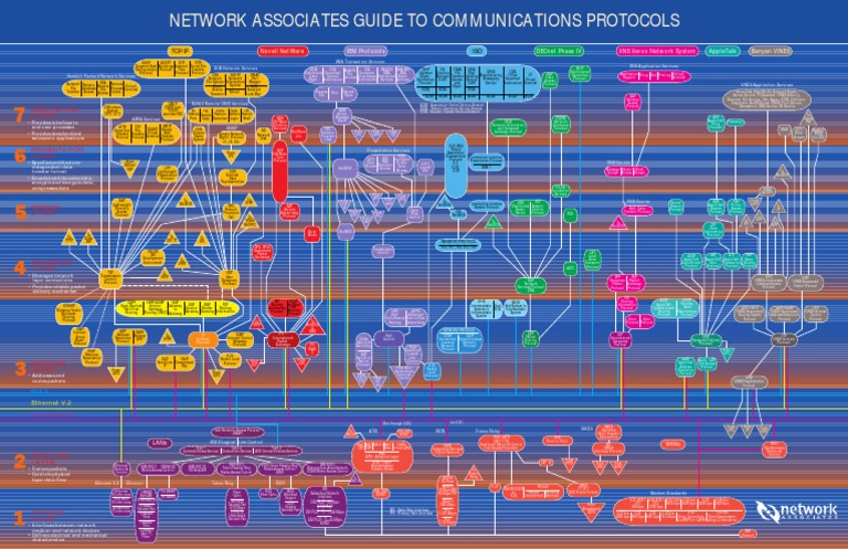 OSI Layers Model Network Associates | Computer Network | Networks