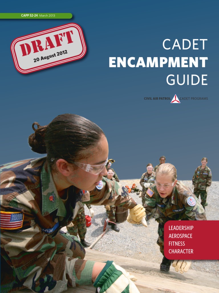 NHQ Encampment Guide (2012) | PDF | Civil Air Patrol | Science ...