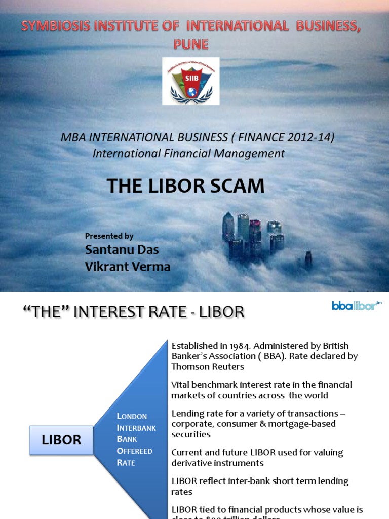 LIBOR Manipulation Scam Explained | PDF | Libor | Banking