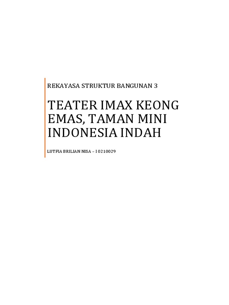 Struktur Shell Teater Keong Emas | PDF | Seni | Sains & Matematika