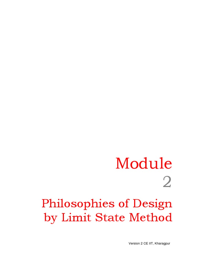Limit State Design in Concrete Structures | PDF | Strength Of Materials ...