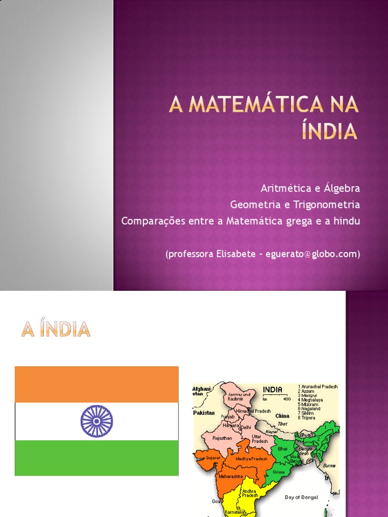 Matemática Hindu: História e Contribuições | PDF | Equações | Geometria