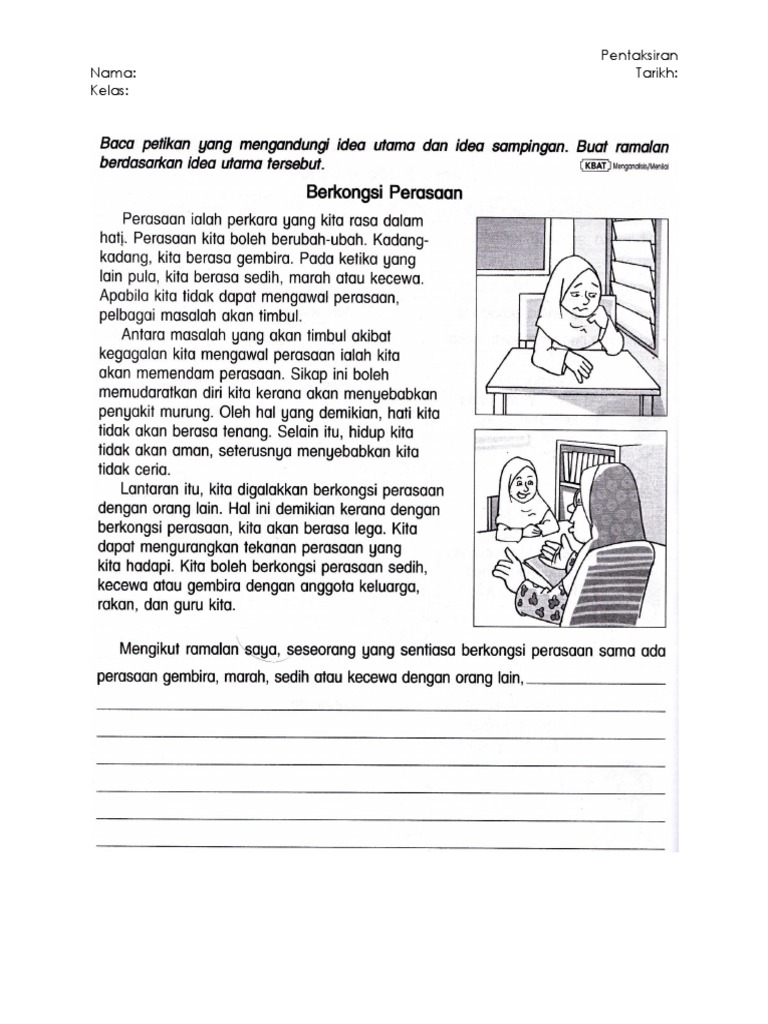 Salin Semula Petikan Berikut Dengan Tulisan Yang Kemas | PDF