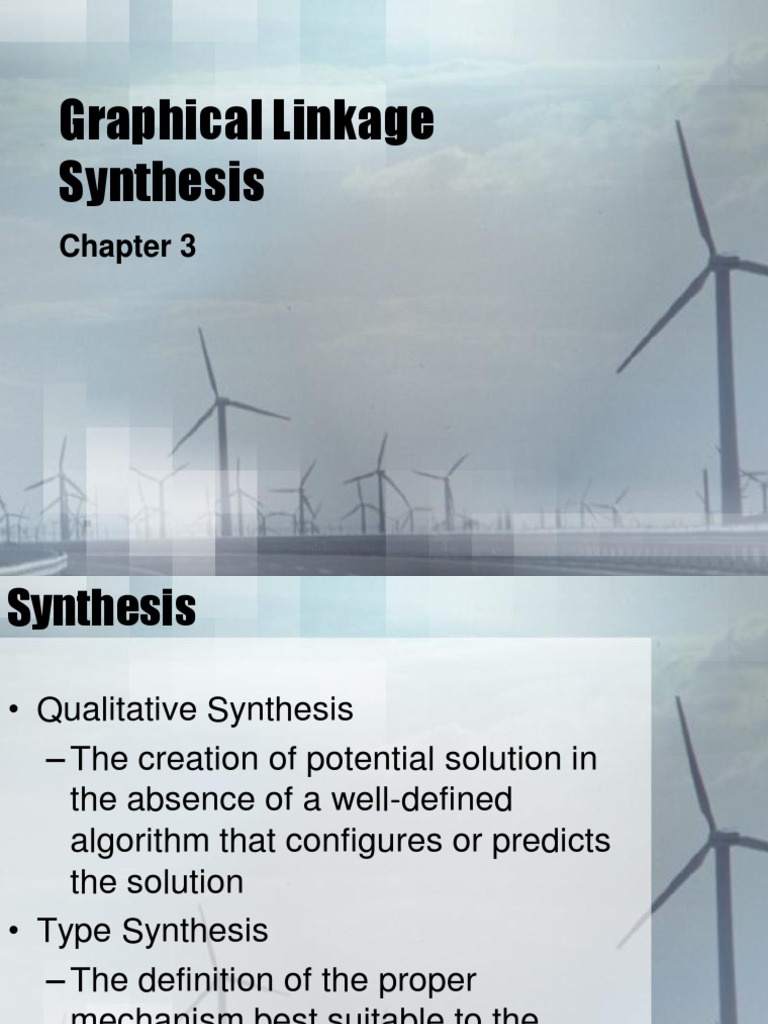 Graphical Linkage Synthesis | PDF | Circle | Angle
