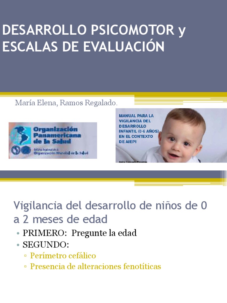 Desarrollo Psicomotor | PDF