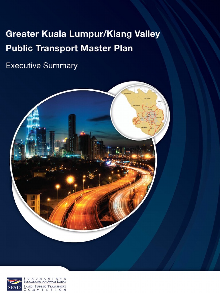 Greater Kuala Lumpur/Klang Valley Public Transport Master Plan ...