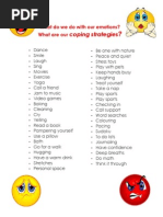 100 Coping Strategies for Stress Relief | PDF