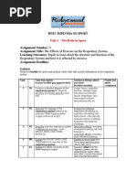 Bounce Pass in Netball | PDF