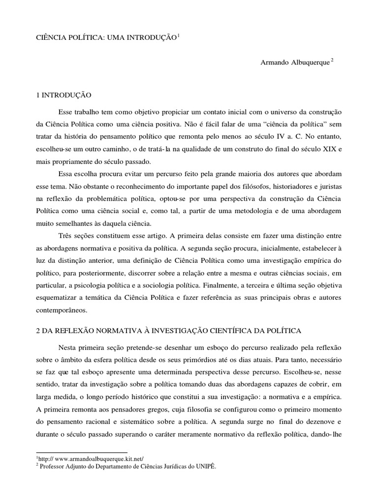 Ciencia Politica | PDF