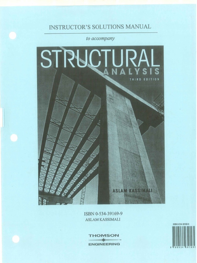 Solucionario - Structural Analysis | PDF